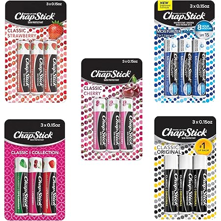 Amazon.com: Chapstick Party Favor Lip Balm Gift Pack Happy Birthday 10 ...
