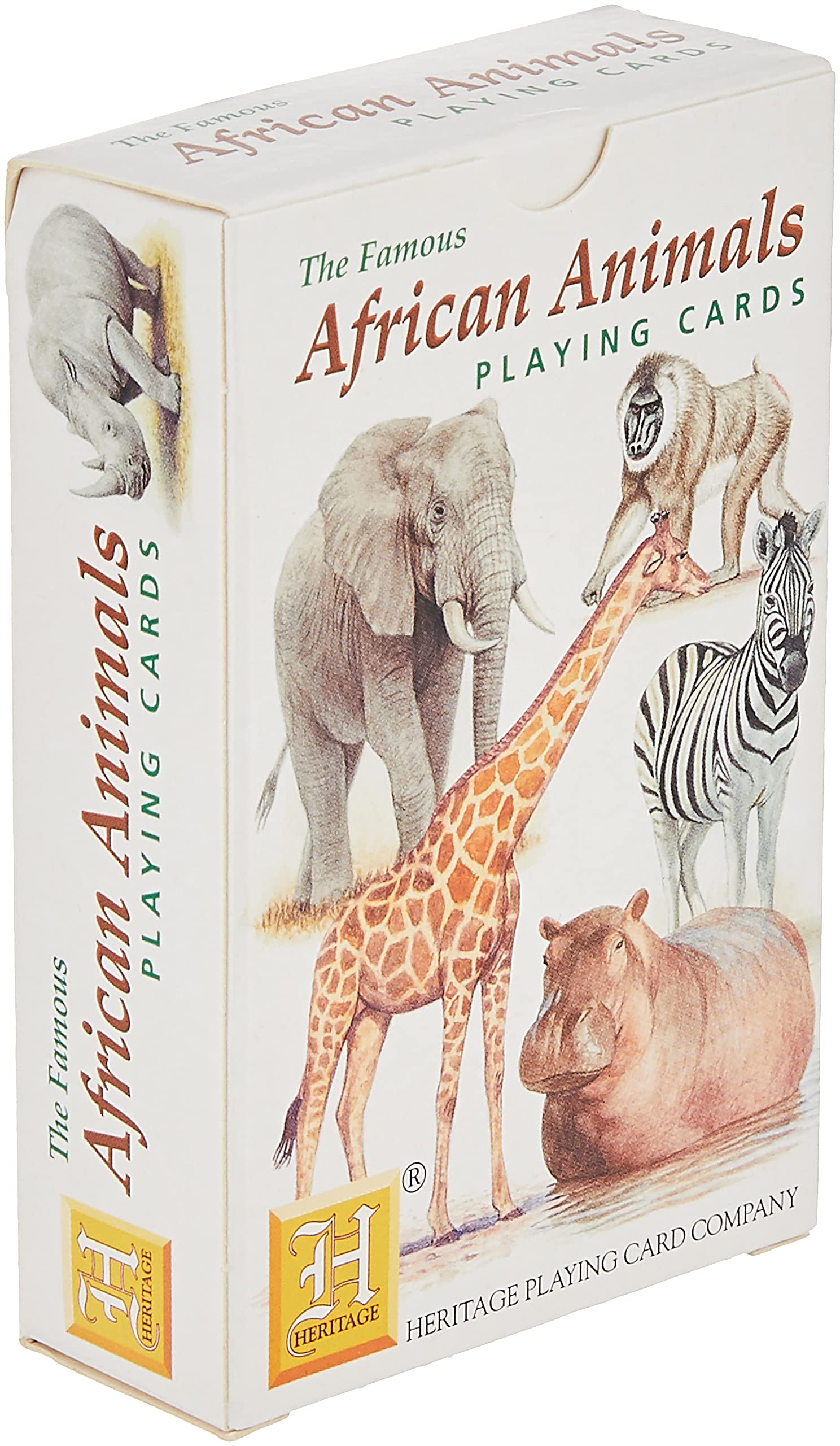 Heritage Playing Cards - African Animals Playing Cards : Amazon.co.uk ...
