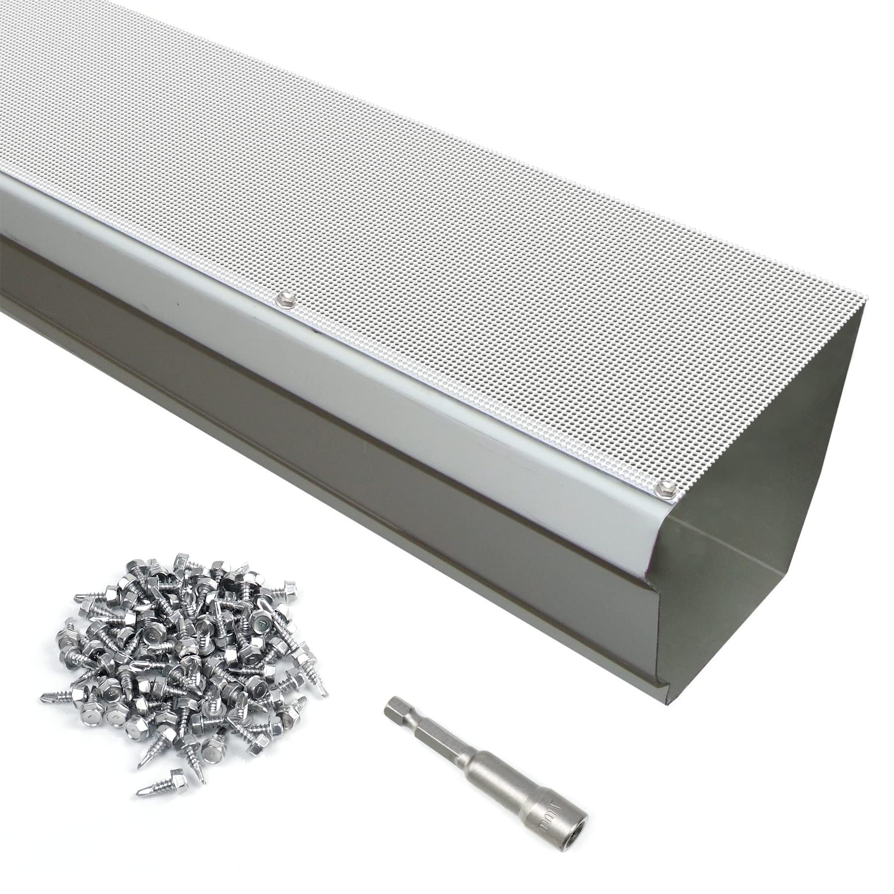 Wintcomfort 35 Pack Stainless Steel Micro Mesh Gutter Guard for 4'', 5 ...