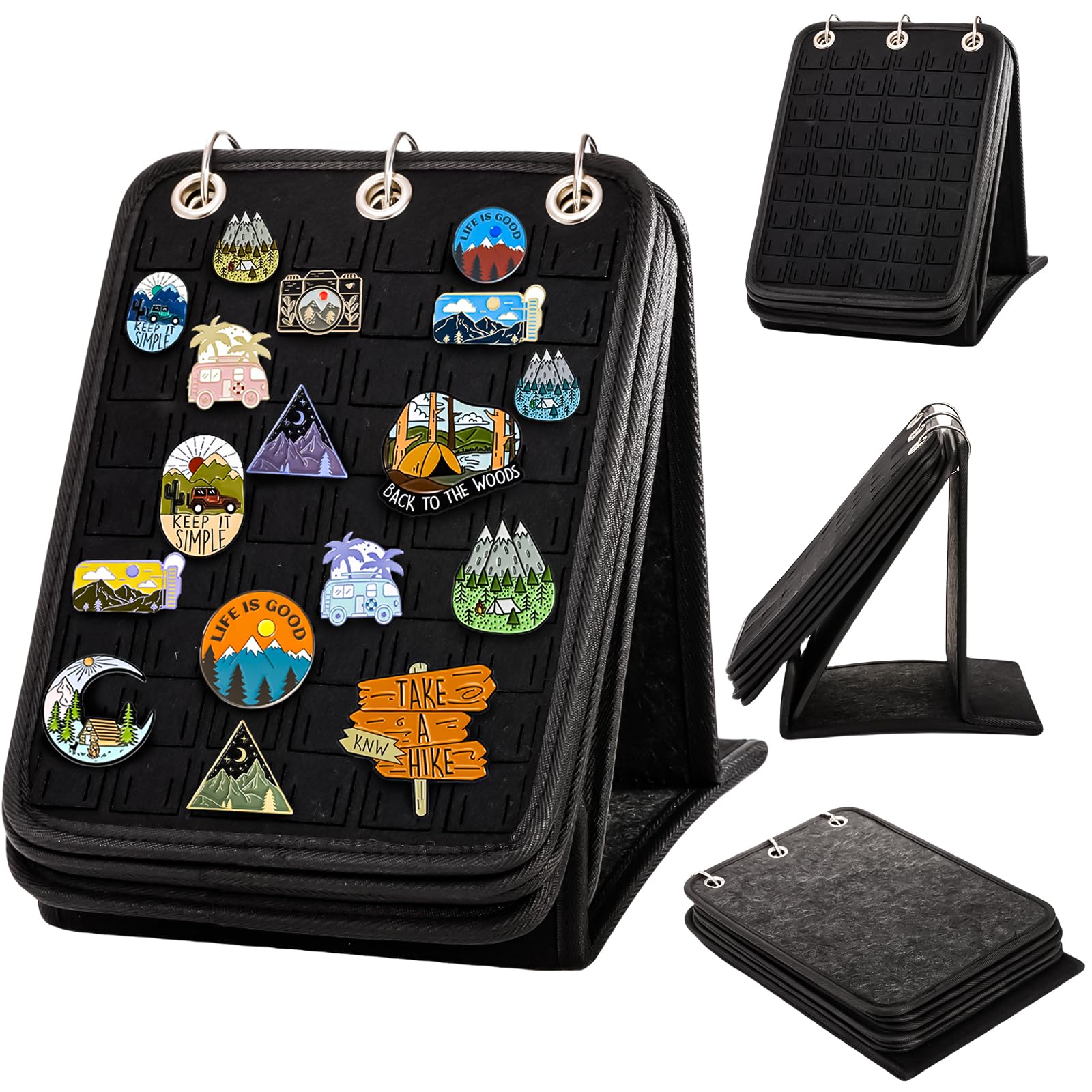 Amazon.com: Hiceeden Enamel Pin Display Holder, Pin Collection Storage ...