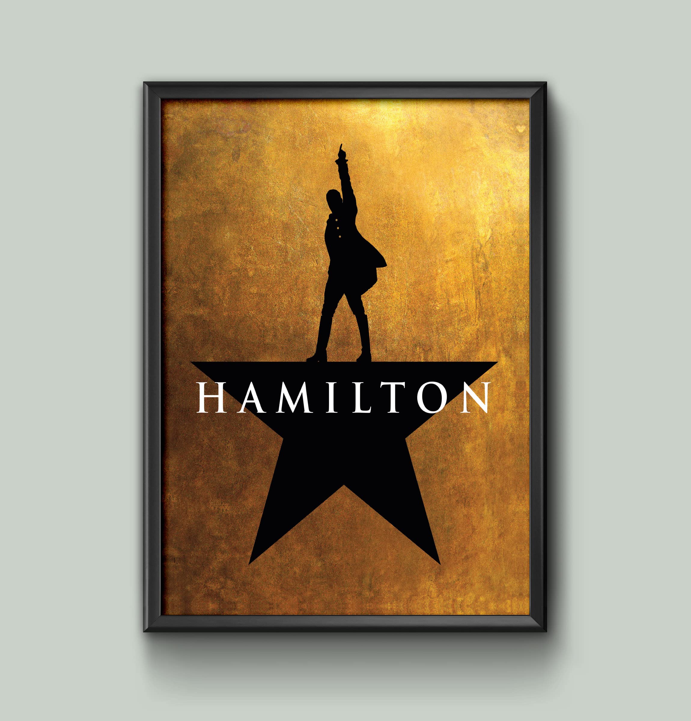RPW Roystone Print Works Hamilton Broadway show Musical Wall Art Poster ...