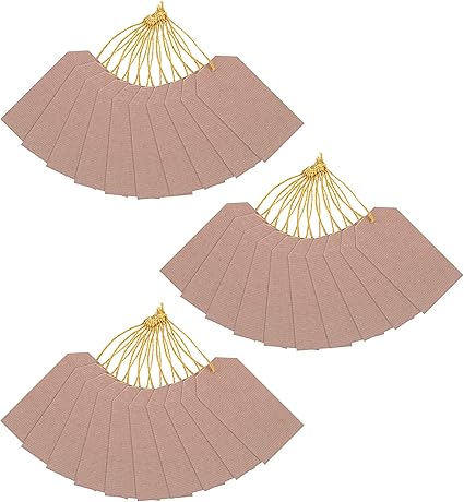 Hallmark Gift Tags, Pack of 30, Brown Kraft Design, Christmas, with ...