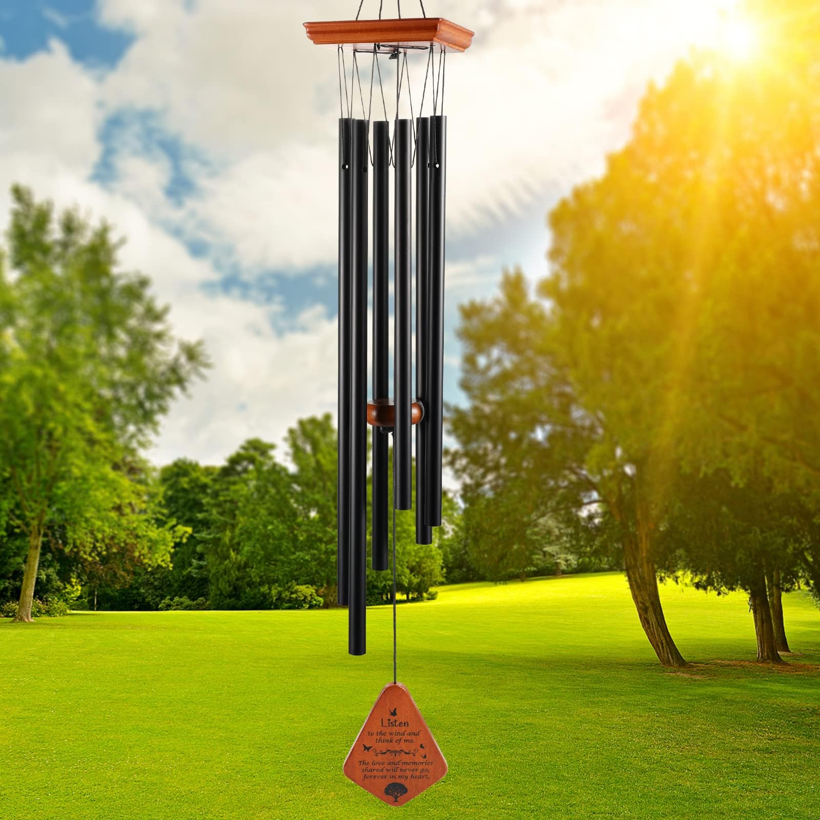 Amazon.com : ModerenMaple Wind Chimes for Outside | 30 Inches Large ...