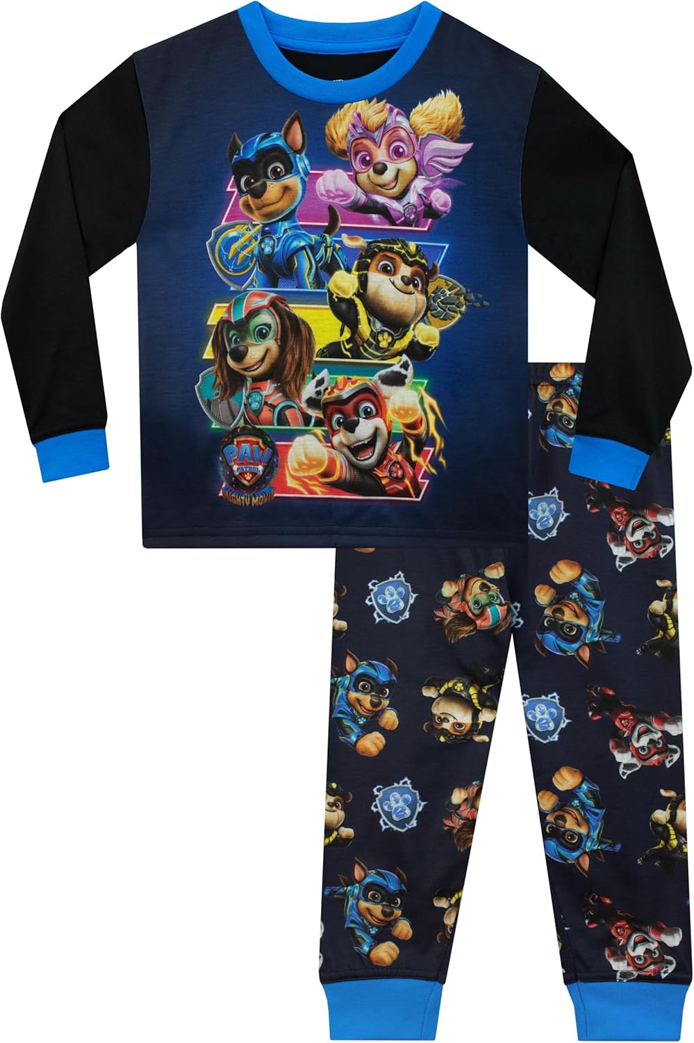 Amazon.com: Paw Patrol Pajamas | The Mighty Movie Pajamas For Boys ...