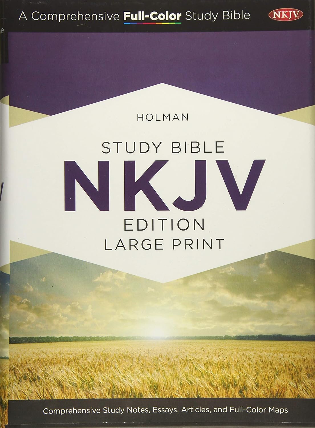 Holman Study Bible: NKJV Large Print Edition, Hardcover : Holman Bible ...