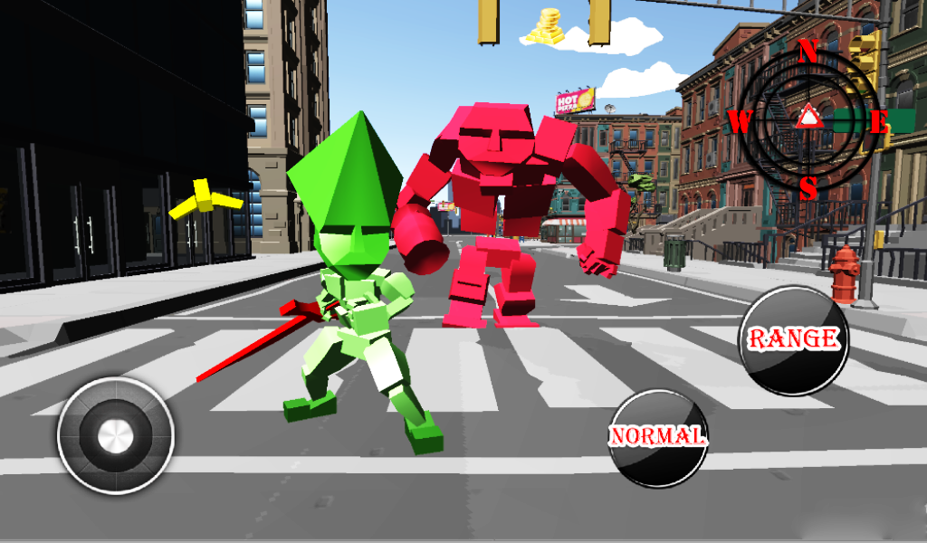 Blocky Ragdoll Robot Fighter Hero - Real Samurai Sword Lords Battle ...