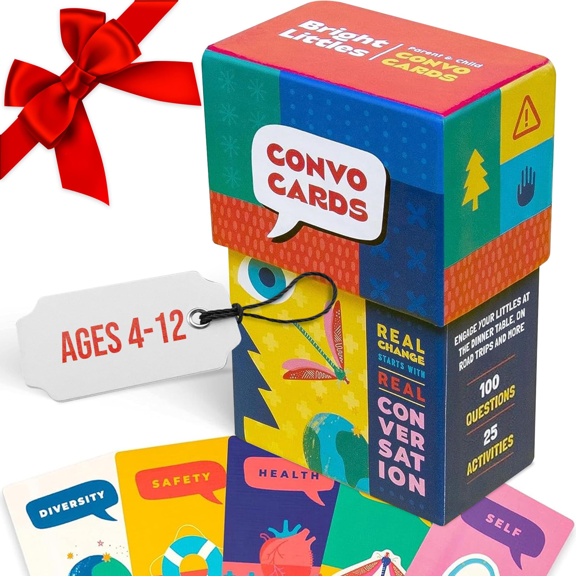 Amazon.com: Bright Littles Conversation Cards - Family Bonding ...