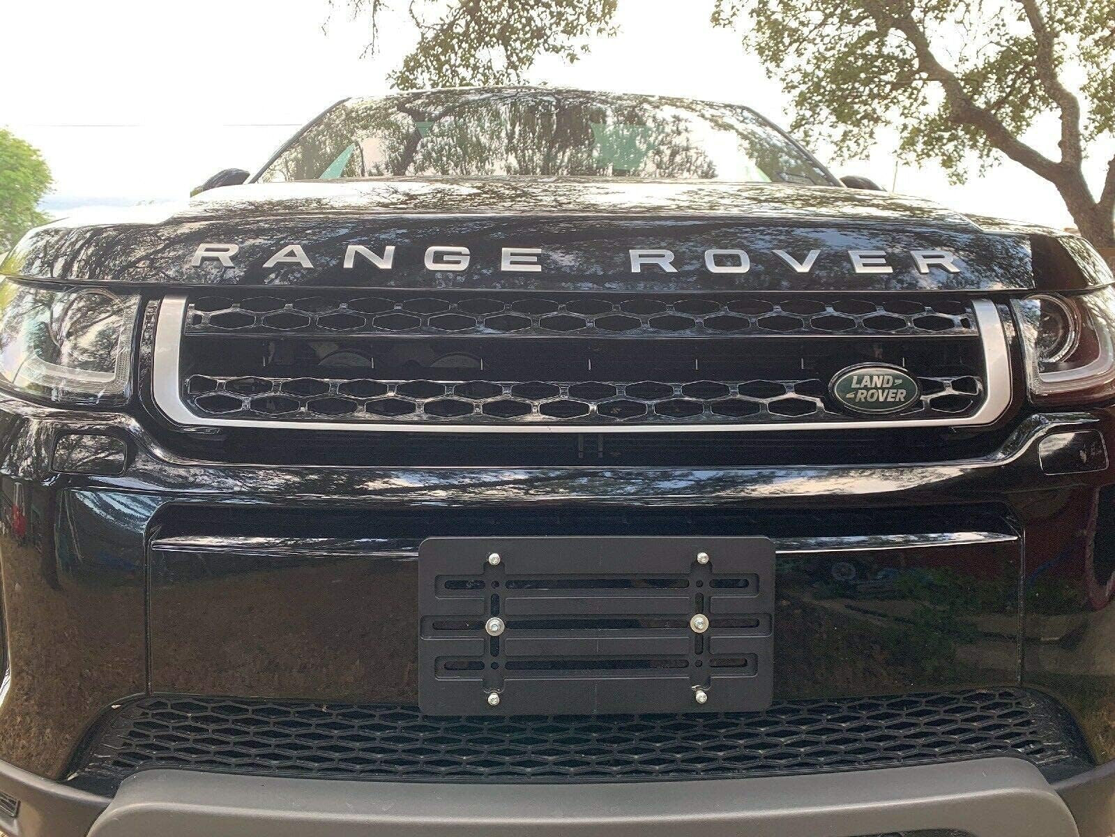 Amazon.com: Land Rover Genuine Range Rover License Plate Frame - Matte ...