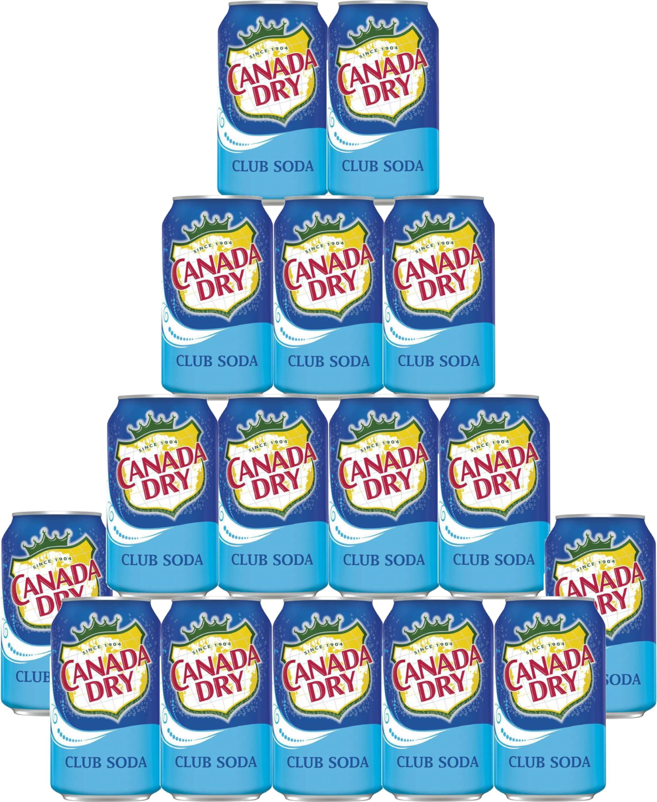 Amazon.com: (16 Pack) Canada Dry Club Soda | Holiday Bundle 12Fl.oz ...
