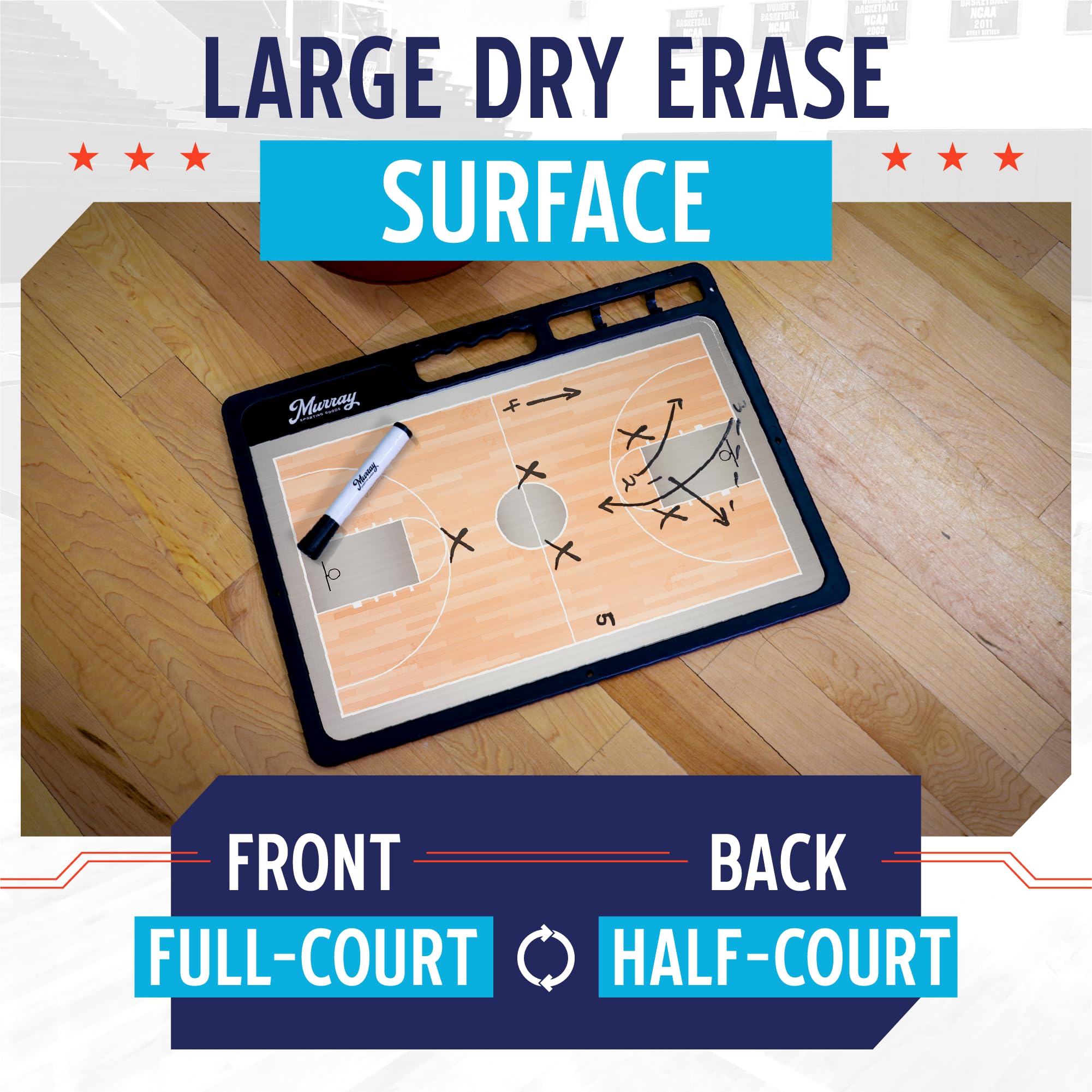 Snapklik.com : Premium Basketball Coaches Clipboard