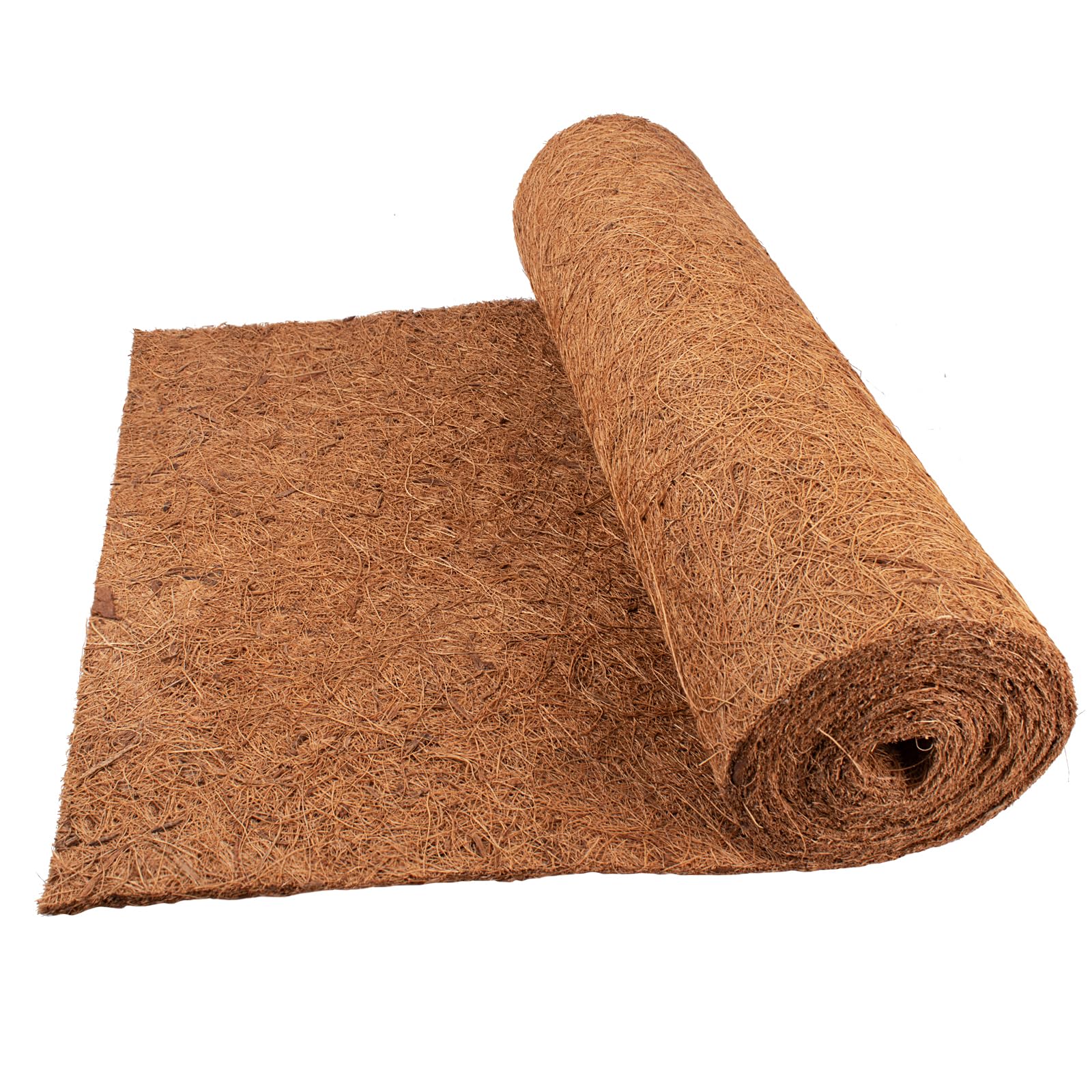 Coco Liner Roll 2m*0.4m/80″ x 16″, Natural Coconut Hanging Basket Liner ...