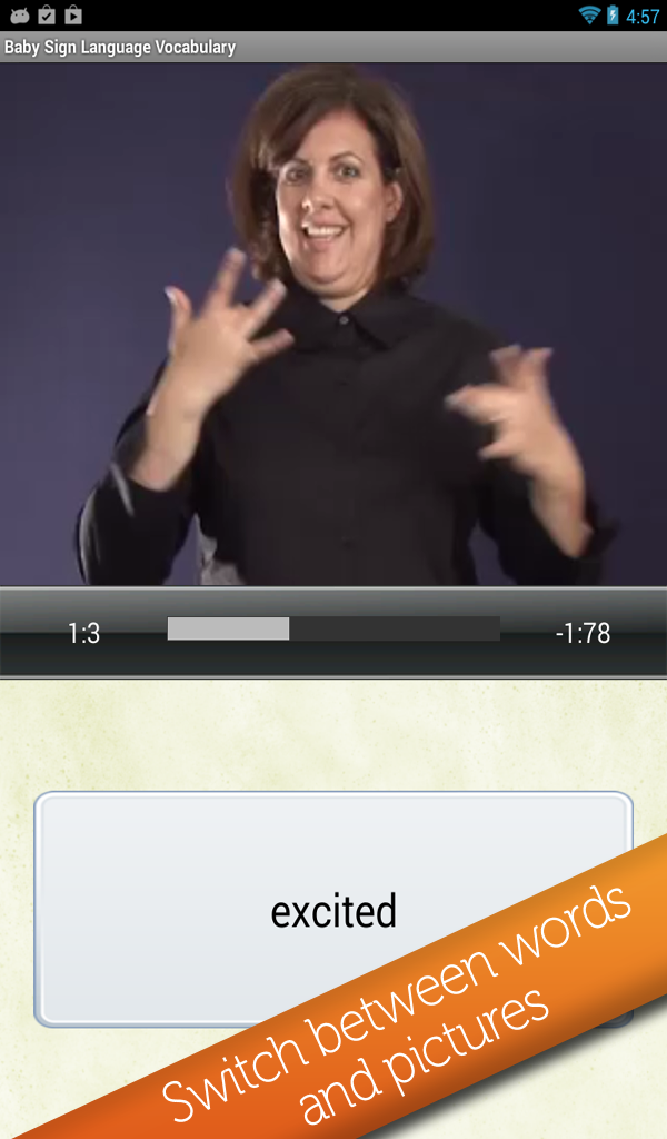 Baby Sign Language Vocabulary - 400 ASL Signs - App on Amazon Appstore