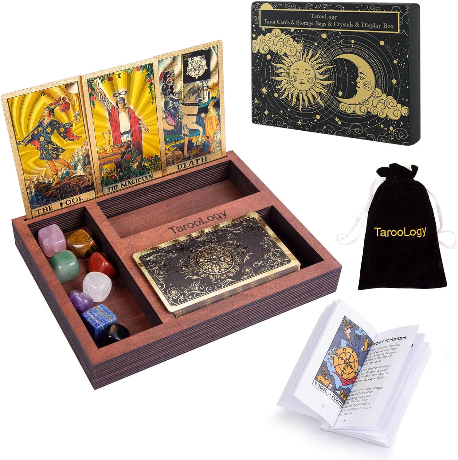 Amazon.com: TarooLogy Original Tarot Cards with Guide Book for ...