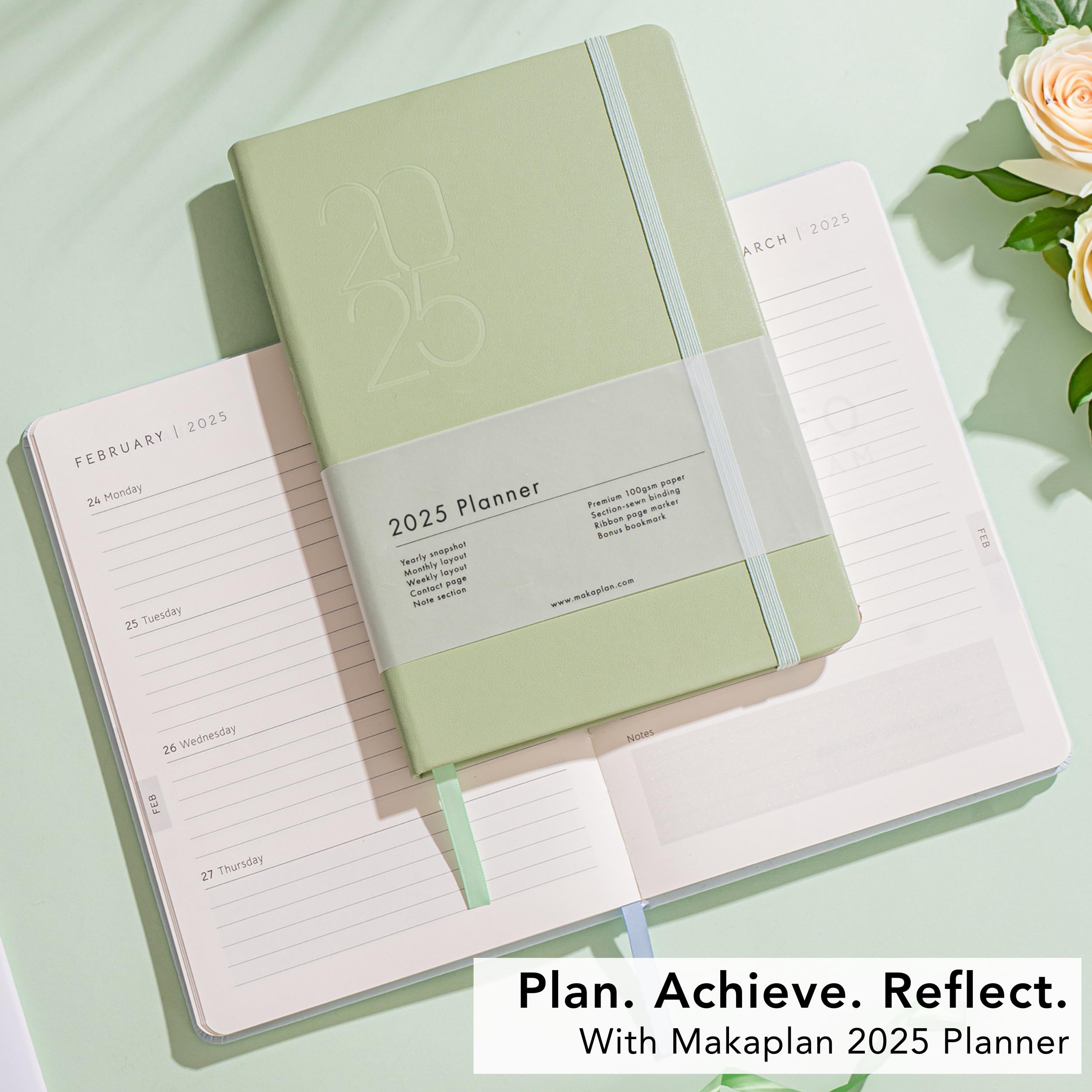 Snapklik.com : 2025 Planner (Avocado) Daily, Weekly, Monthly ...