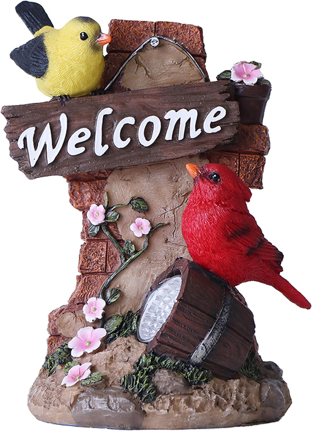 Amazon.com : TERESA'S COLLECTIONS Cardinal Bird Garden Statues with ...