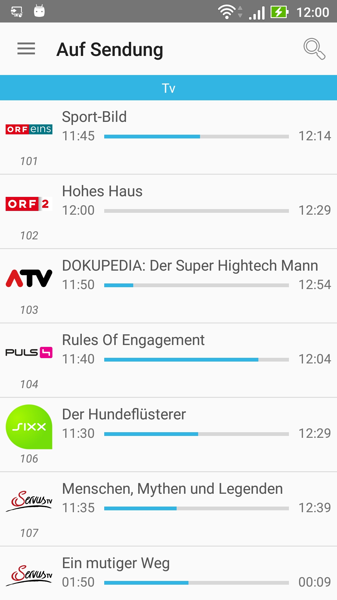 TV Programm Österreich - Cisana TV+:Amazon.de:Appstore for Android
