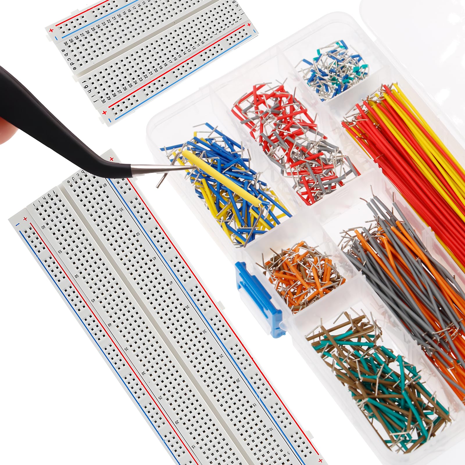 Snapklik.com : FOXTIP 560-Piece PCB Circuit Board And Jumper Wire Set ...