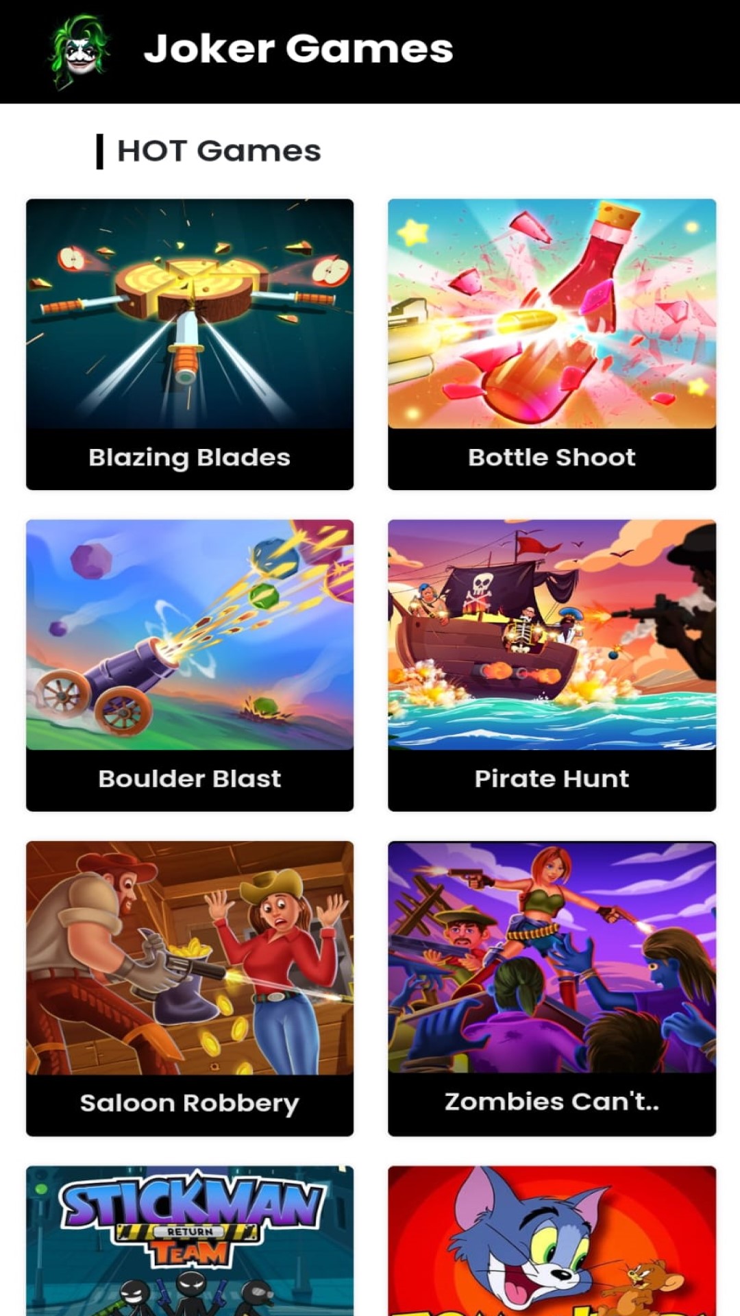 Joker Games - App on Amazon Appstore