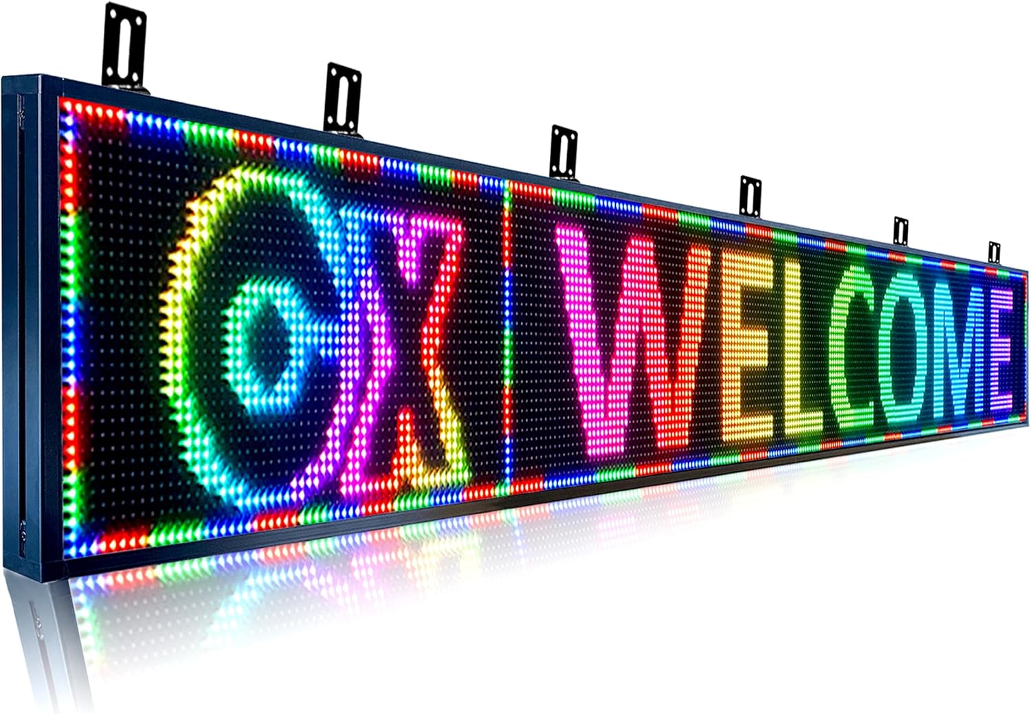 Amazon.com : P10 Outdoor LED Signs for Business 115''x14'', WiFi ...