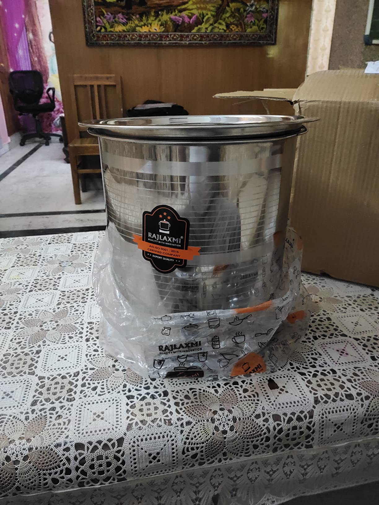 KTC Plus kunda pawali Deep Atta Dabba -20 Kg : Amazon.in: Grocery ...