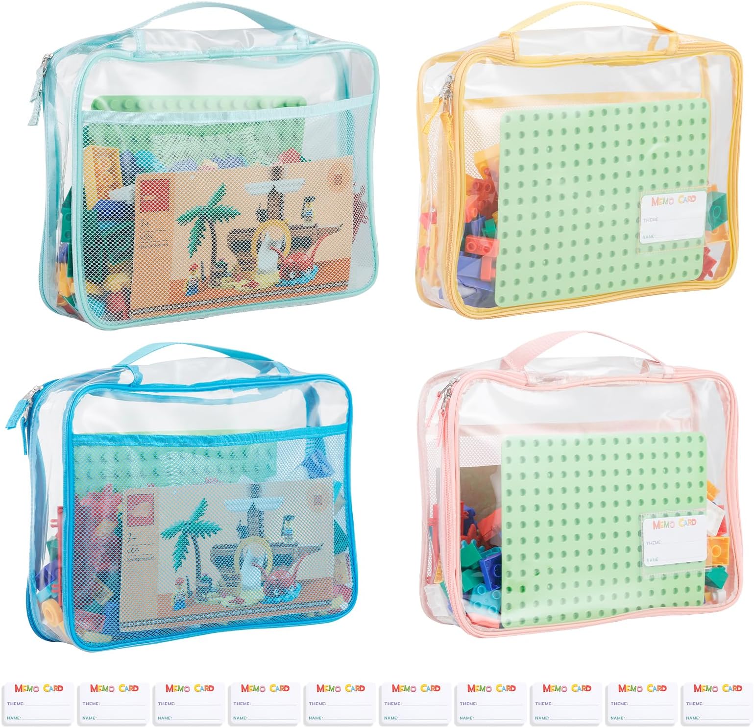 Amazon.com: BEEBIJI Kids Toy Storage Organizer Set of 5 – 12" x 9.5 ...