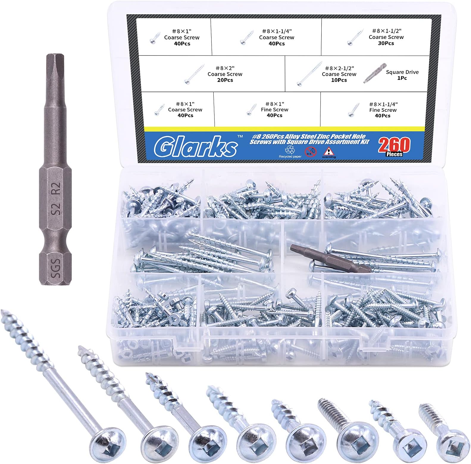 Kreg SK04 Pocket-Hole Screw Starter Kit : Amazon.co.uk: DIY & Tools