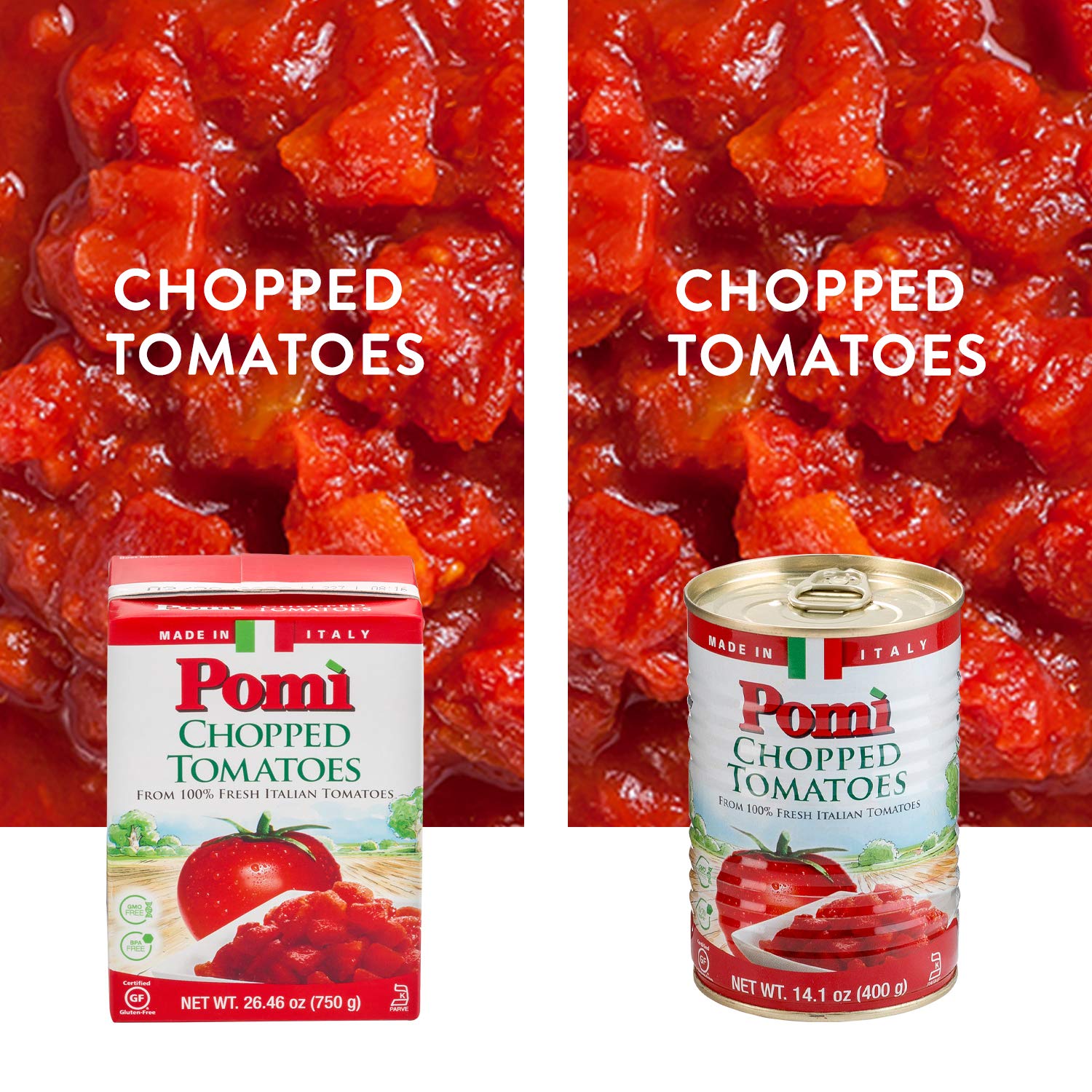 Snapklik.com : Pomi Chopped Italian Tomatoes - 26.46oz