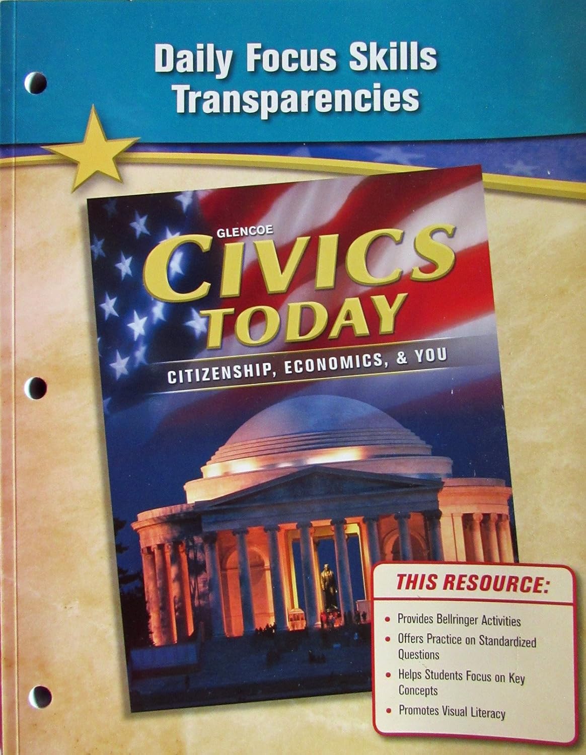 Daily Focus Skills Transparencies (Glencoe Civics Today; Citizenship ...