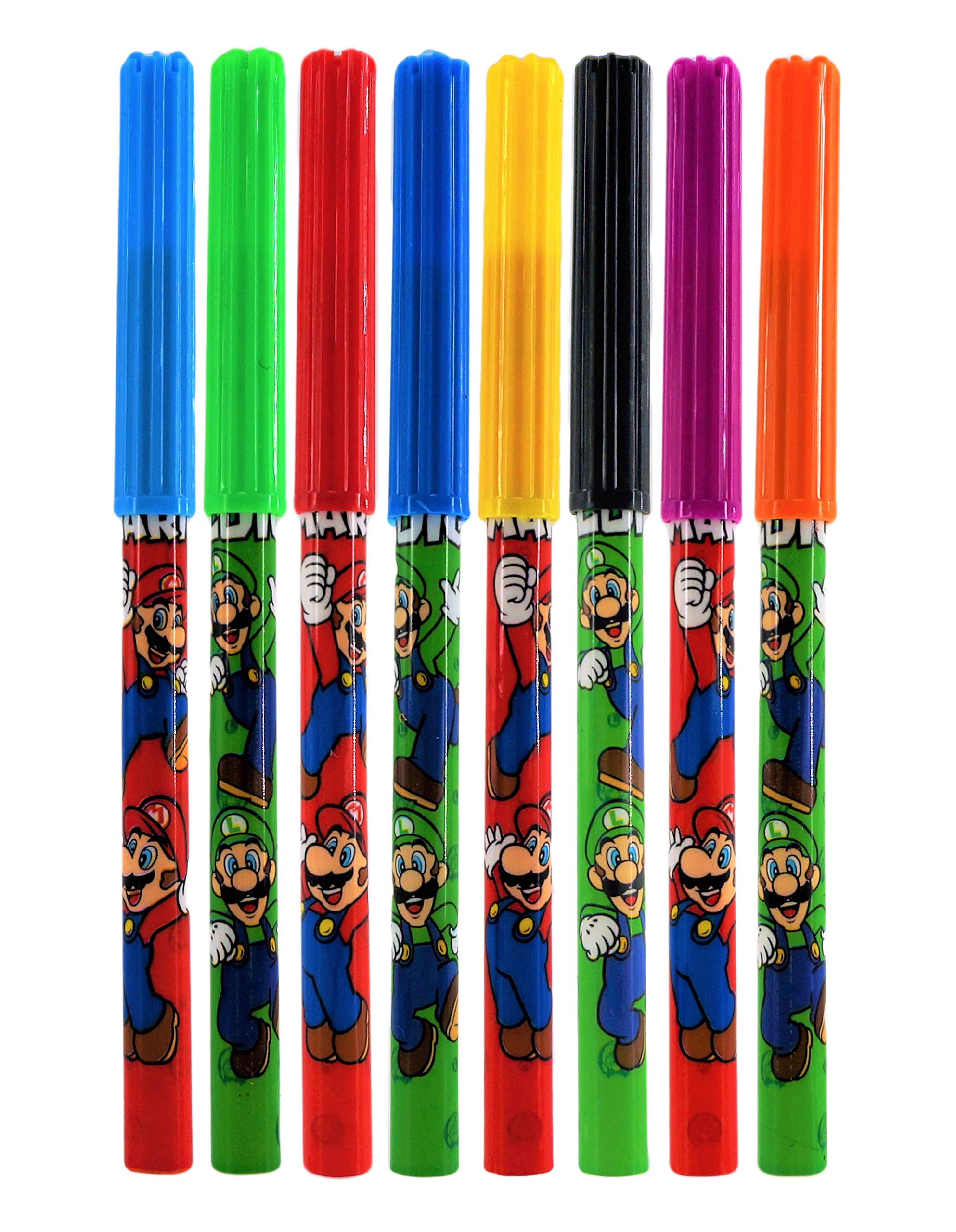 Super Mario Bros Birthday Party Favors Pack For 16 | Includes Mario And ...