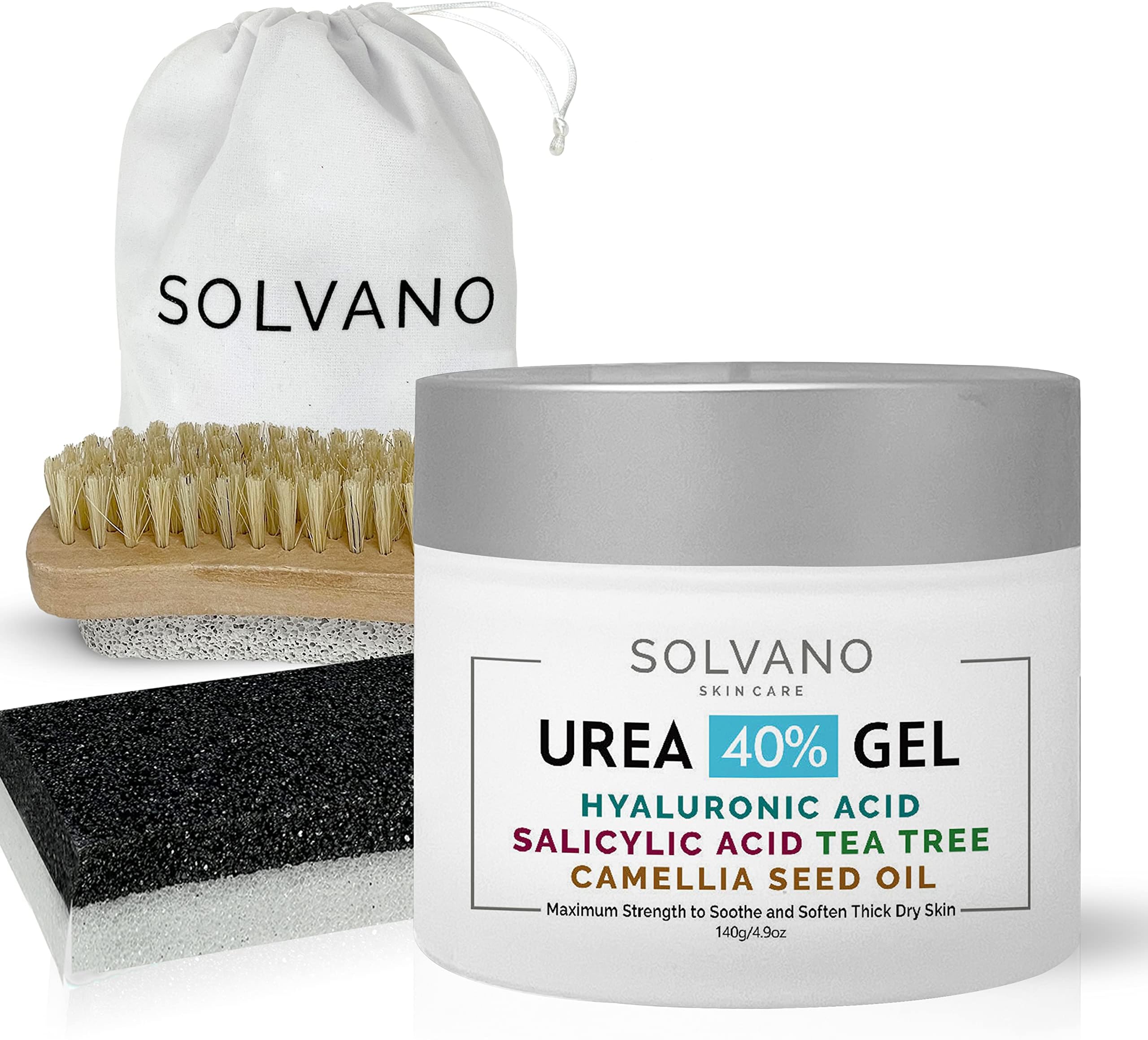 Amazon.com : SOLVANO 40% Urea Gel -Extra Strength Formula with ...