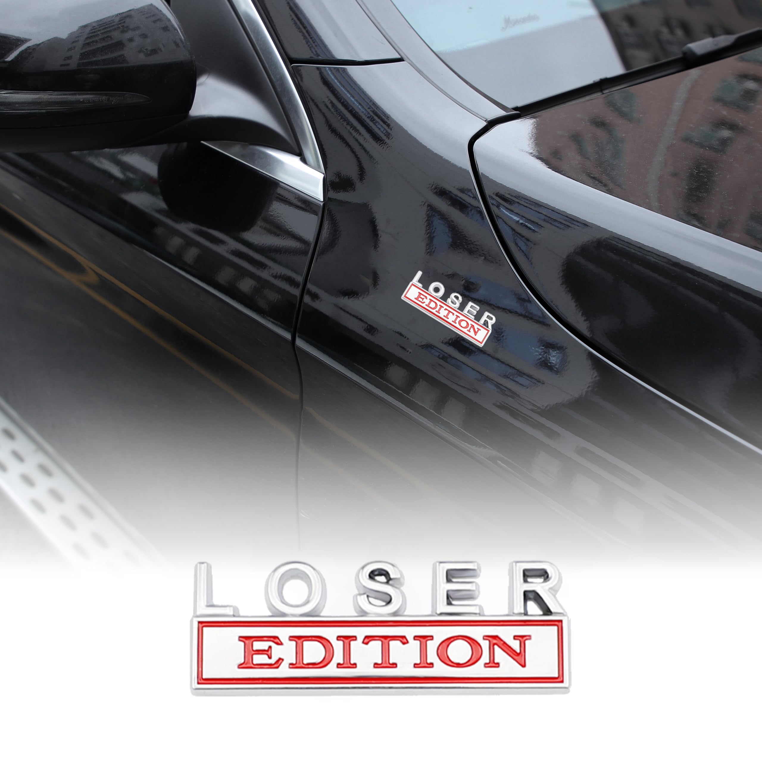 Snapklik.com : Loser Edition Emblem Car Side Rear Front Hood Trunk Door ...