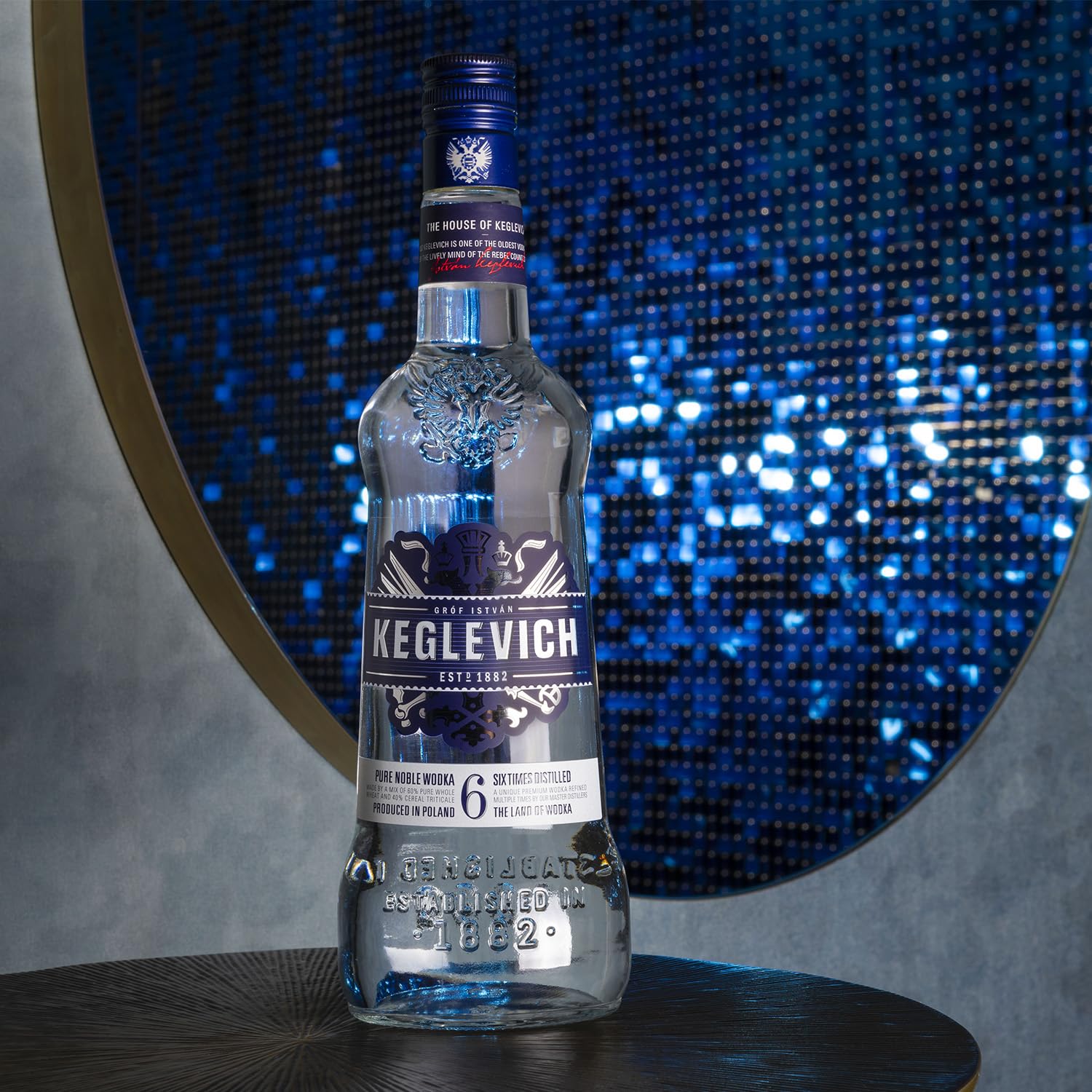 Vodka Keglevich Logo Keglevich Vodka Mint Vodka | Casillowine.com