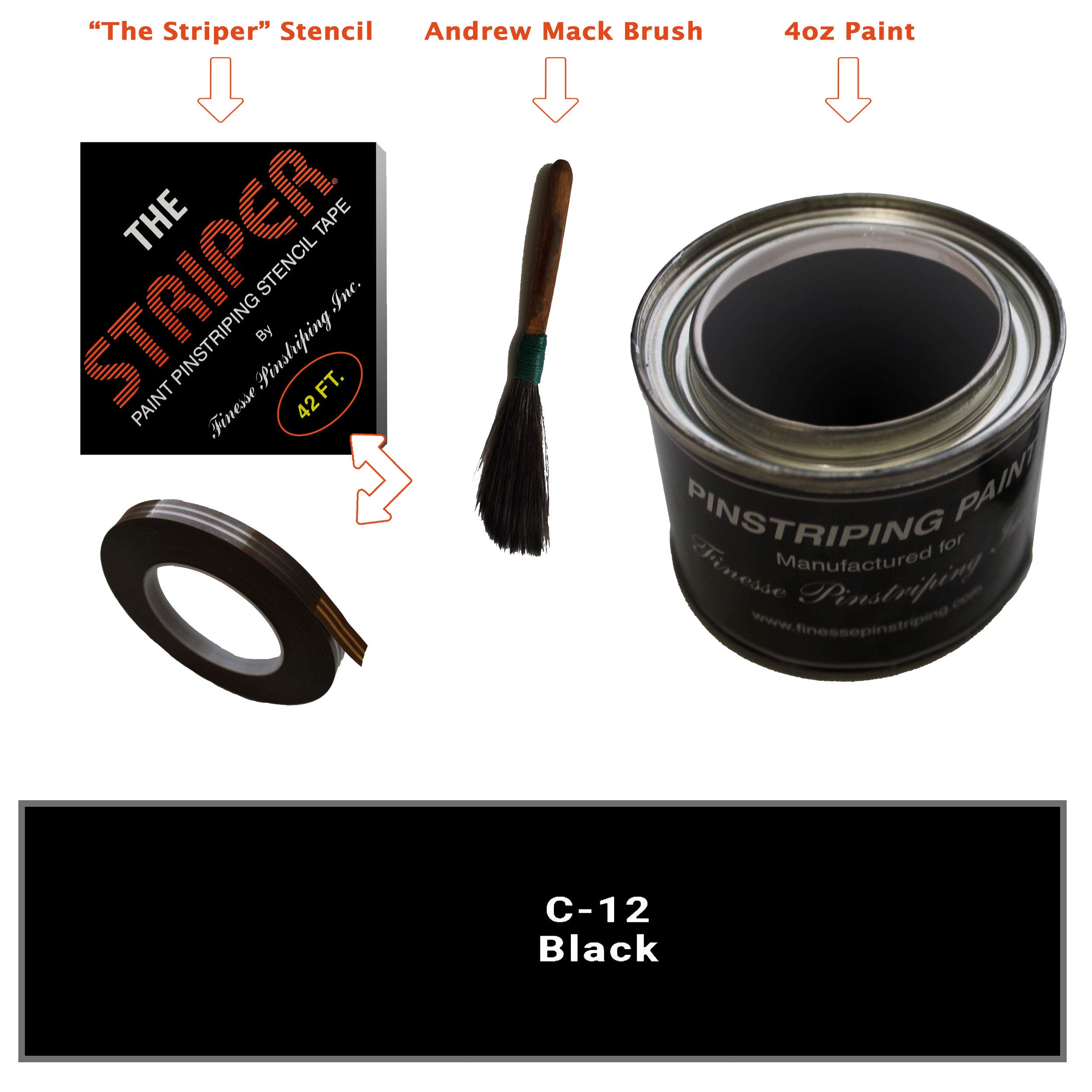 Pinstripe Paint Kit