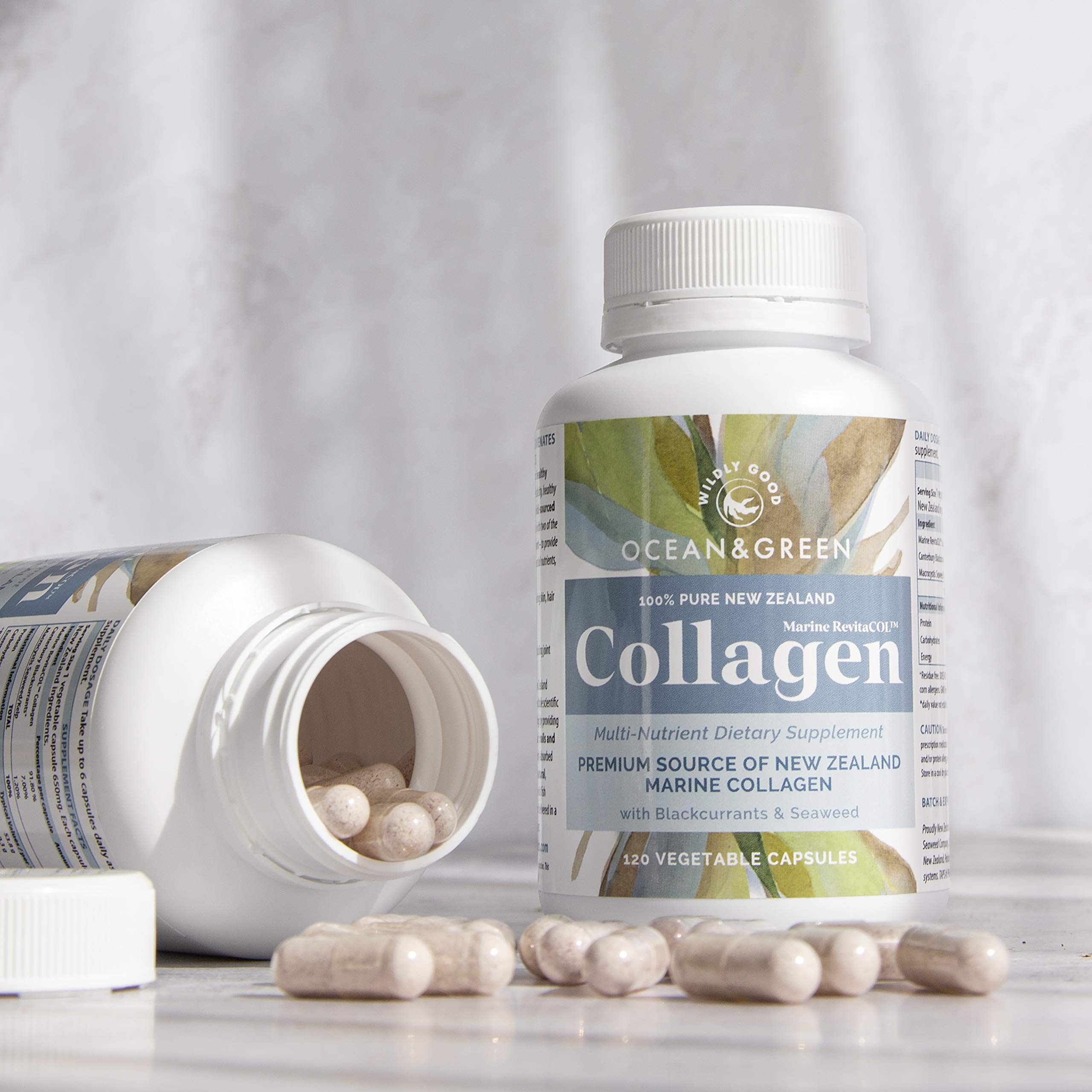 Buy 100% Pure NZ Marine Collagen with Blackcurrants and Seaweed | Multi ...