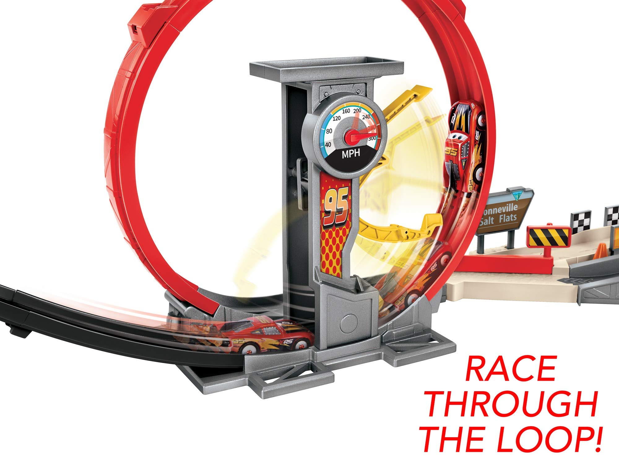 Buy Disney Pixar Cars GJW44 Pixar Cars XRS Rocket Racing Super Loop ...