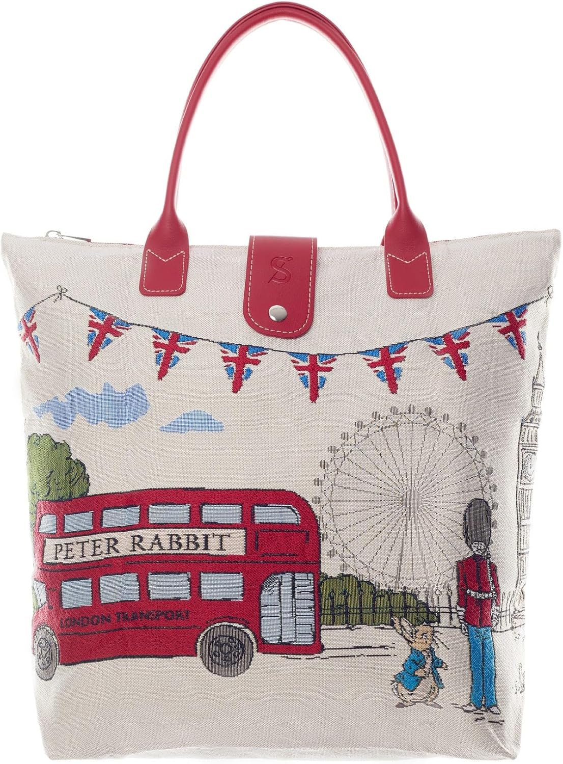 Signare Tapestry Victorian Inspired Design Peter Rabbit Foldable ...