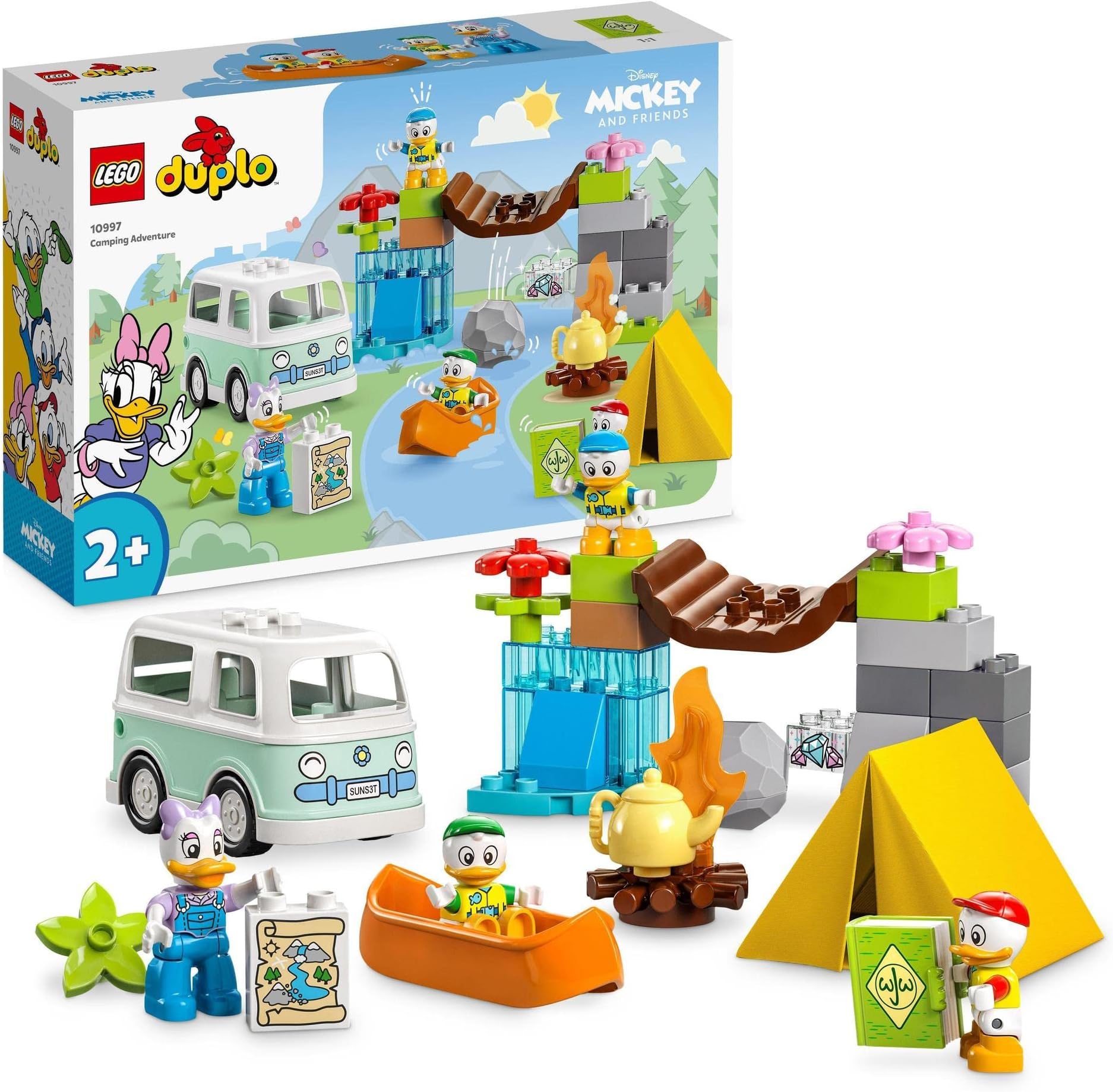 LEGO DUPLO Town Caring for Bees and Beehives, Toddler Learning Toy for ...