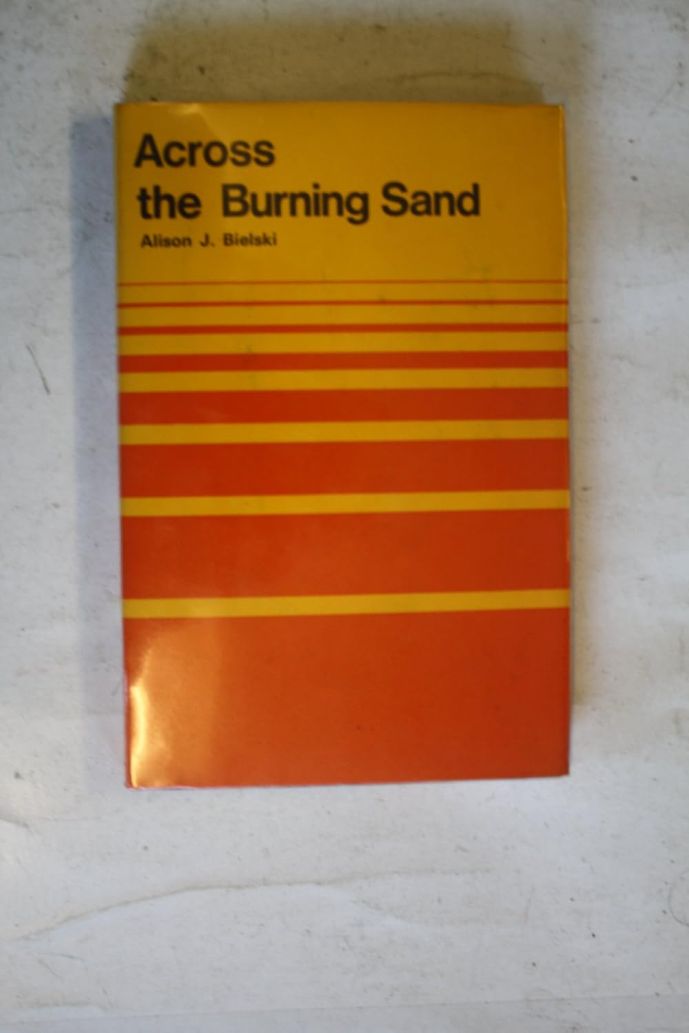 Across the burning sand: Bielski, Alison J: 9780850880731: Amazon.com ...