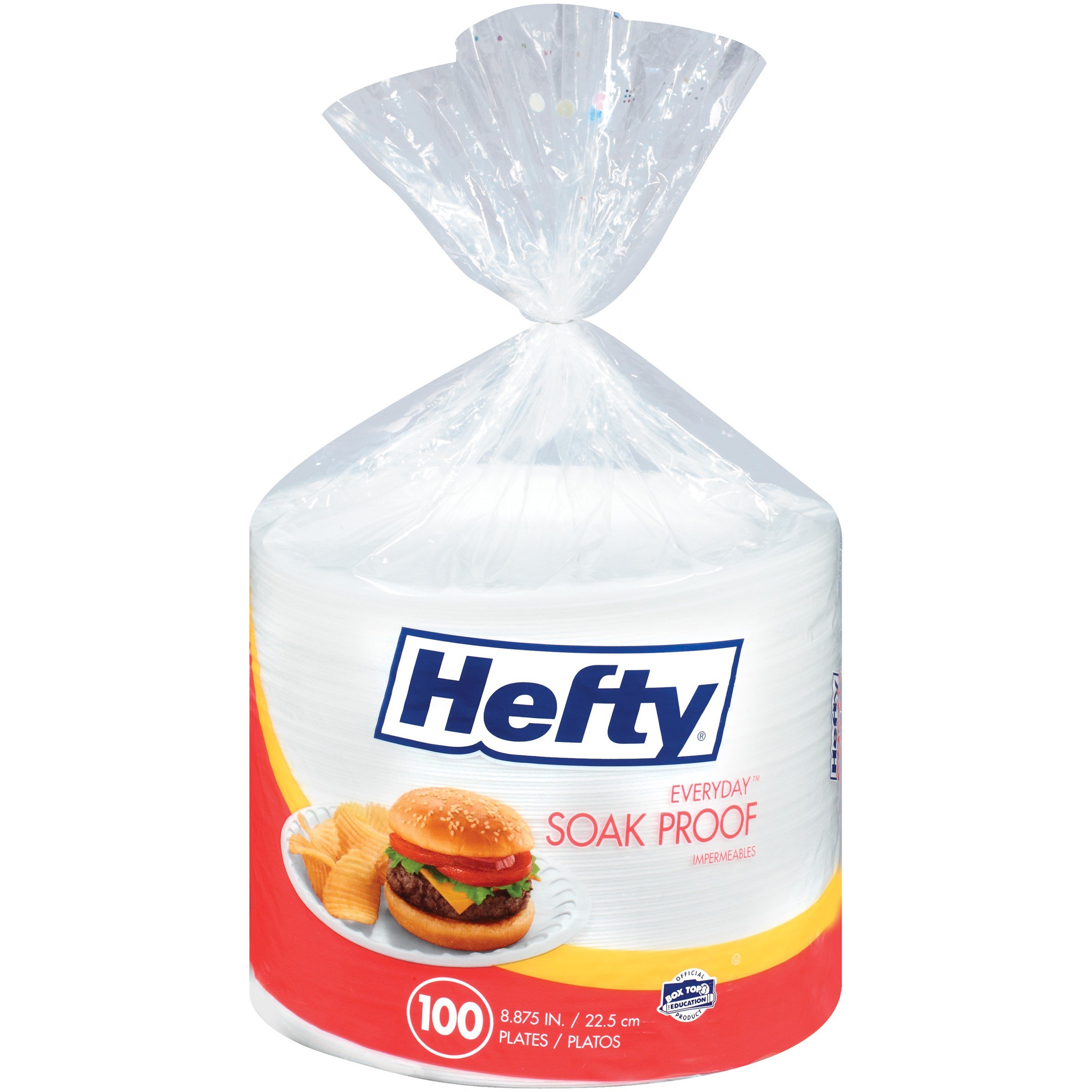 Amazon.com: Hefty 8.87-Inch Foam Plates, 100-Count Bags (Pack of 6 ...