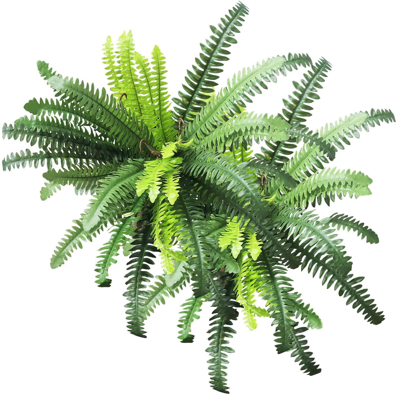UV Resistant Lifelike Artificial Boston Fern, 2024 New [2 PCS ...