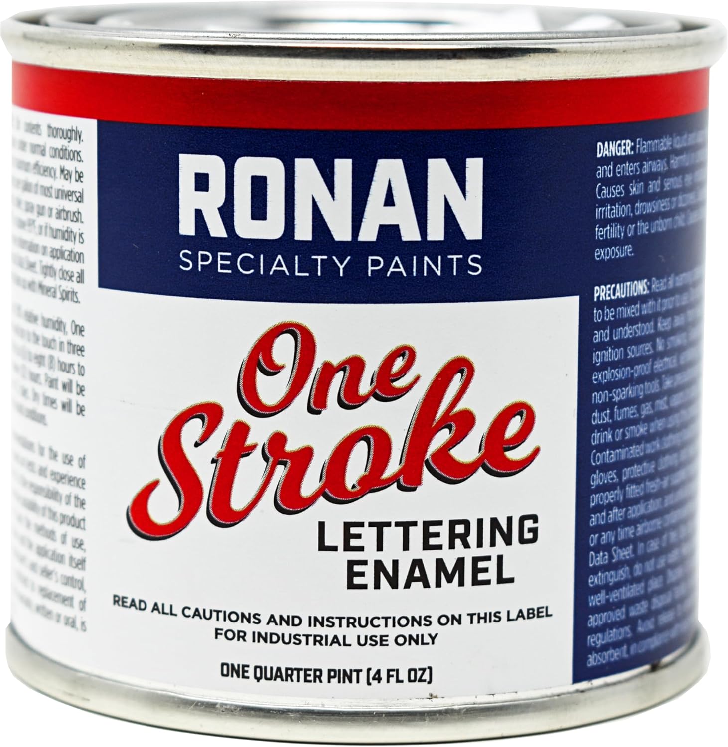 Amazon.com: Ronan Specialty Paints One Stroke Lettering Enamel ...