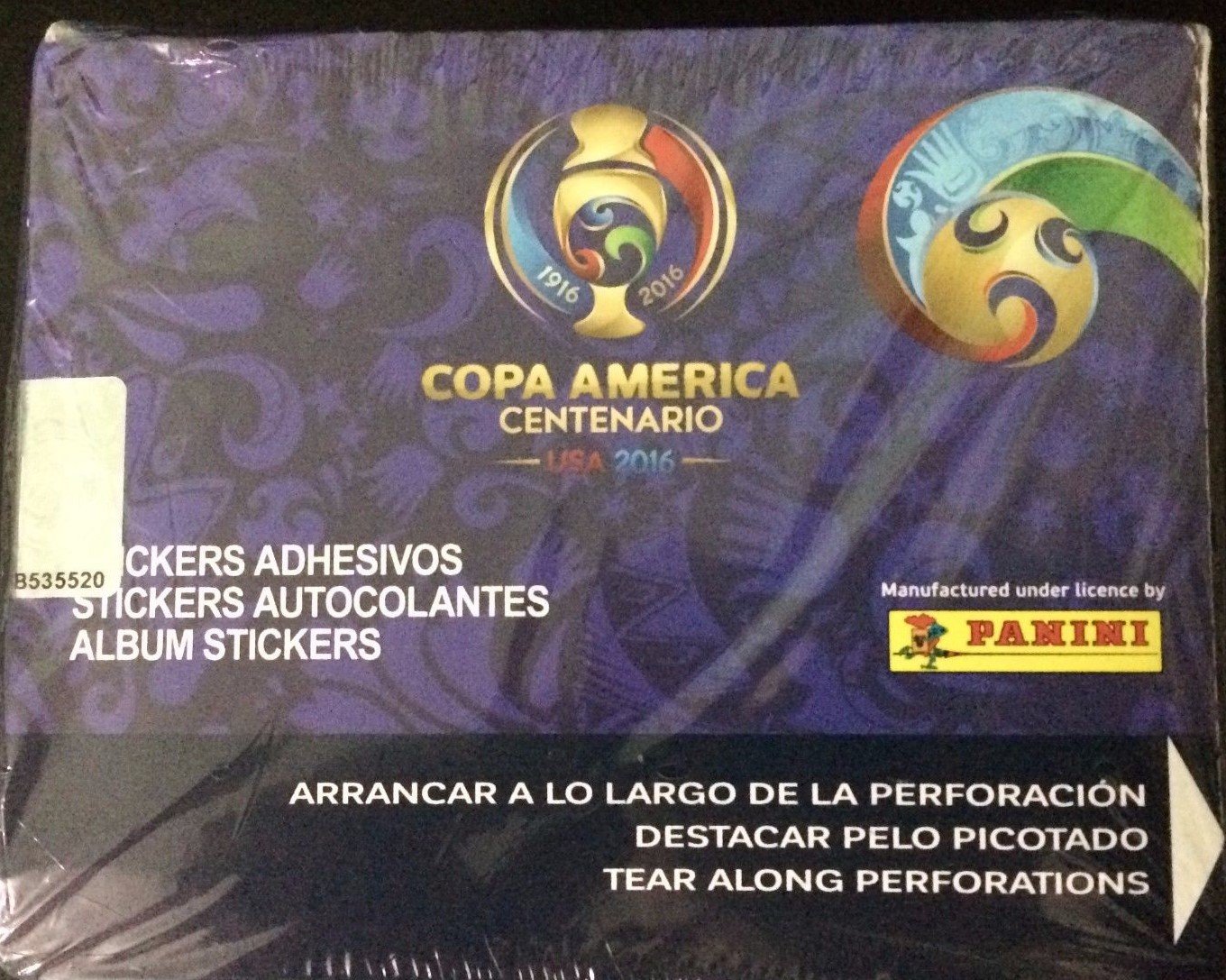 Amazon.com: Panini Copa America Centenario USA 2016 Stickers Box 50 ...