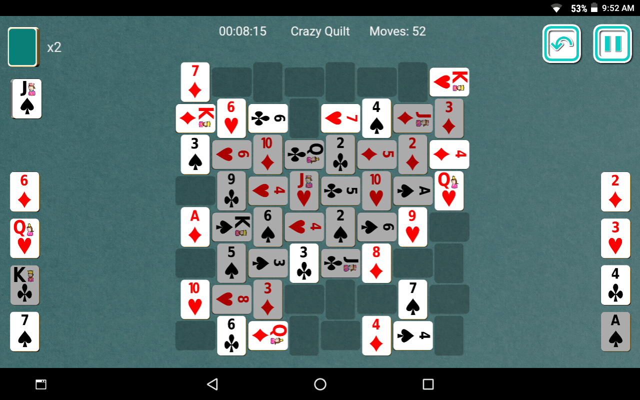 Crazy Quilt Solitaire - App on Amazon Appstore