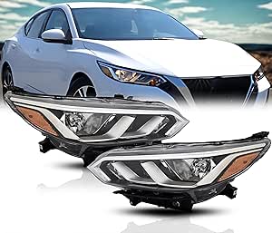 Amazon.com: ALLIGATOR AUTO LIGHTS Headlamps Compatible with Nissan ...