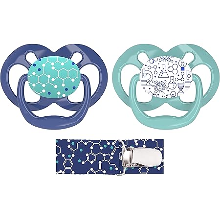 Amazon.com: Dr. Brown's Advantage Reversible Baby Pacifier, Breathable ...