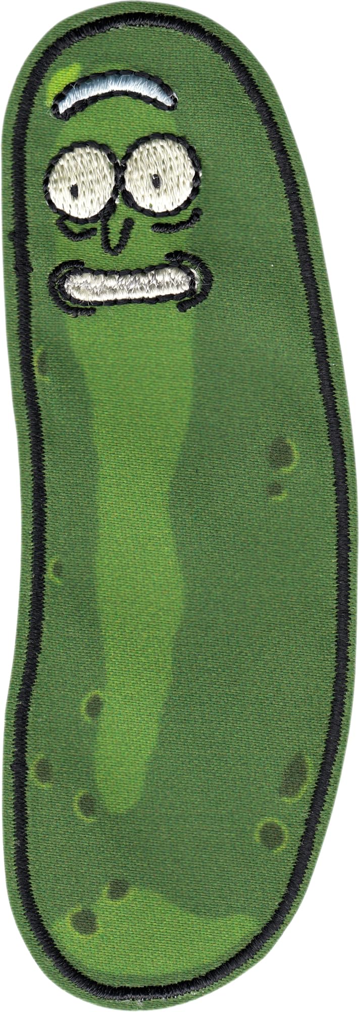 Amazon.com: Rick and Morty - Pickle Rick - Embroidered Iron On Patch ...