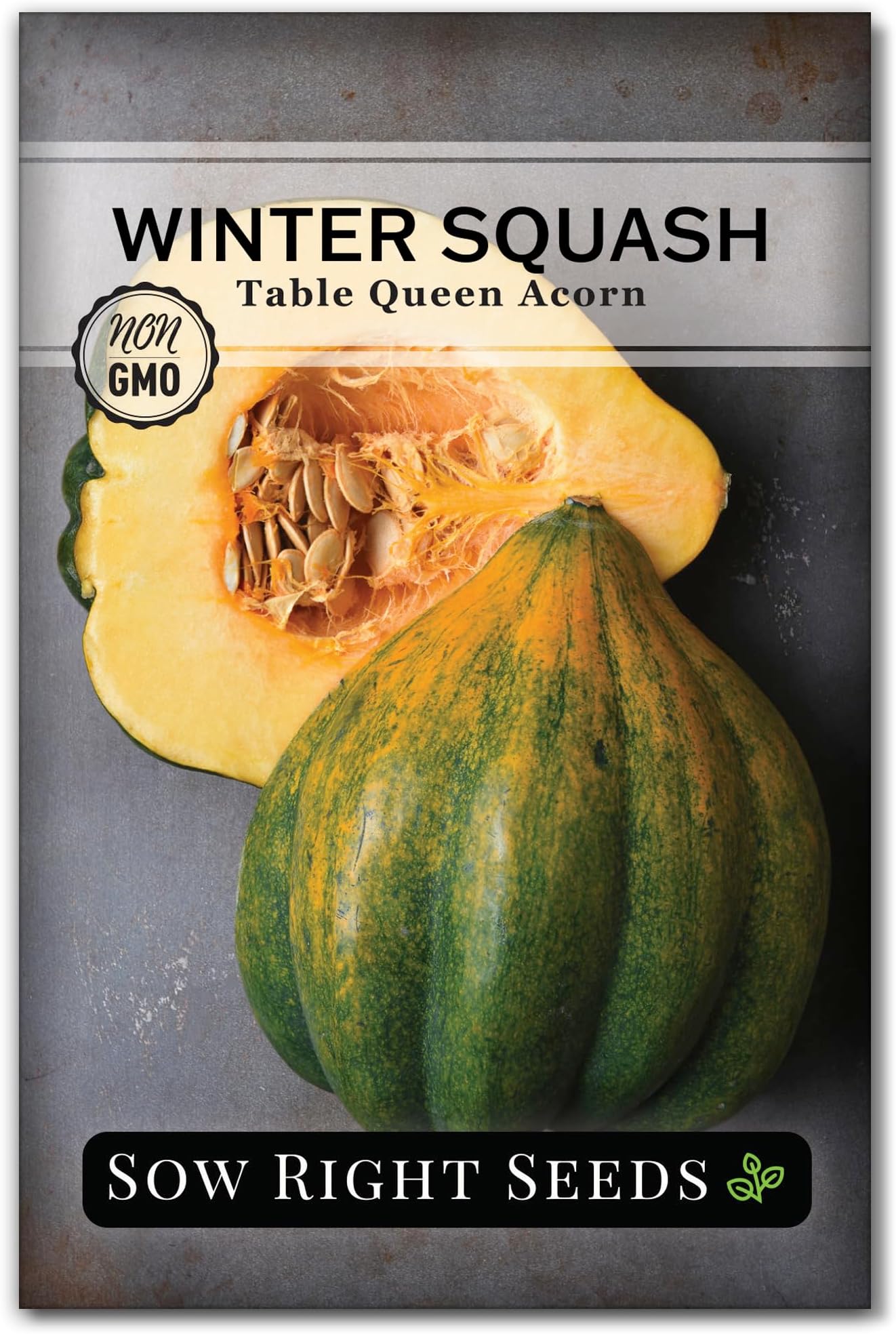 Amazon.com : Heirloom Acorn Table Queen Winter Squash Seeds ...