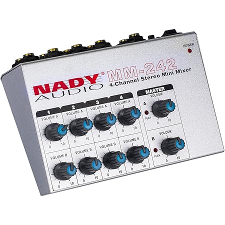 Amazon.com: JUST MIXER Audio Mixer - Battery/USB Powered Portable ...