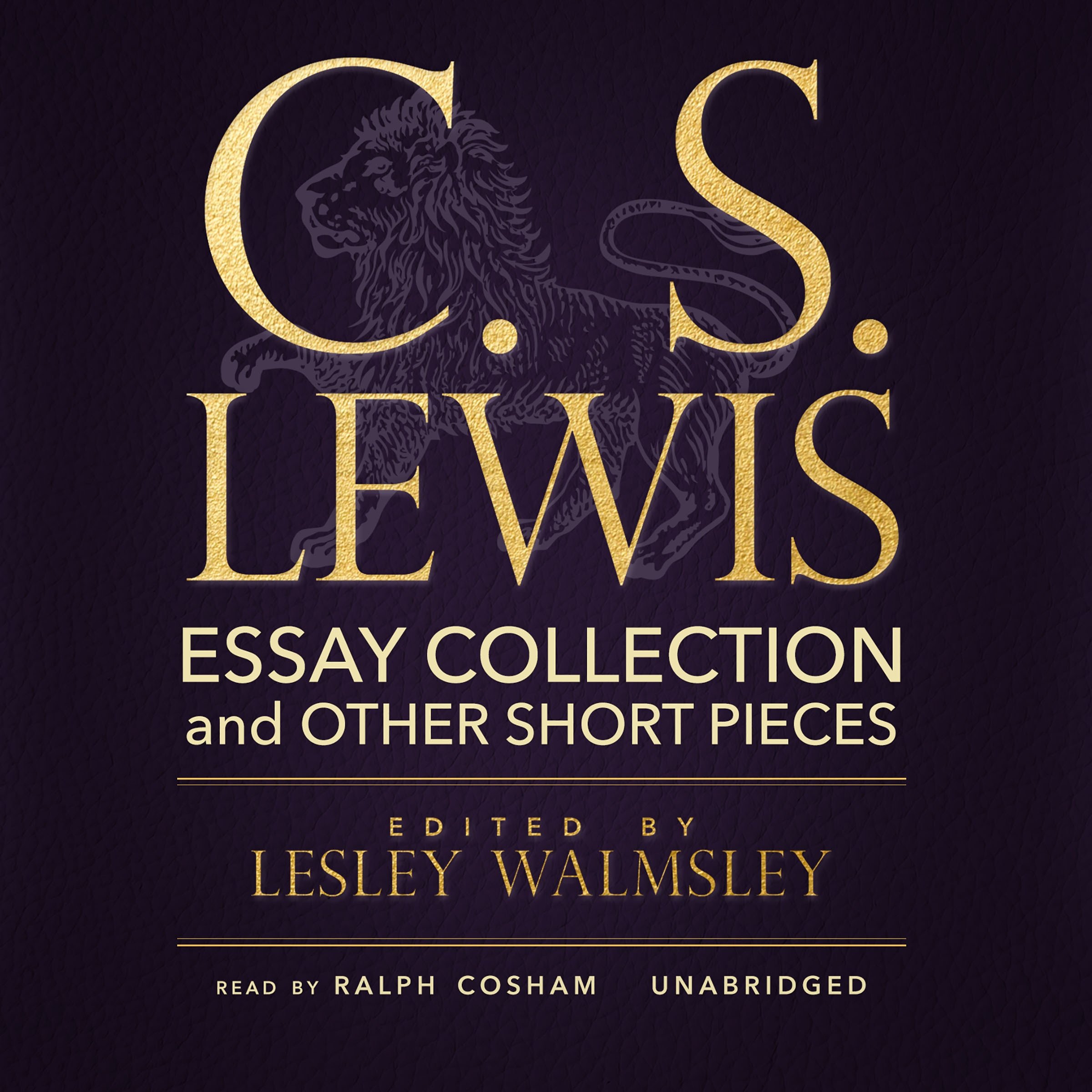 Amazon.com: C. S. Lewis: Essay Collection and Other Short Pieces ...