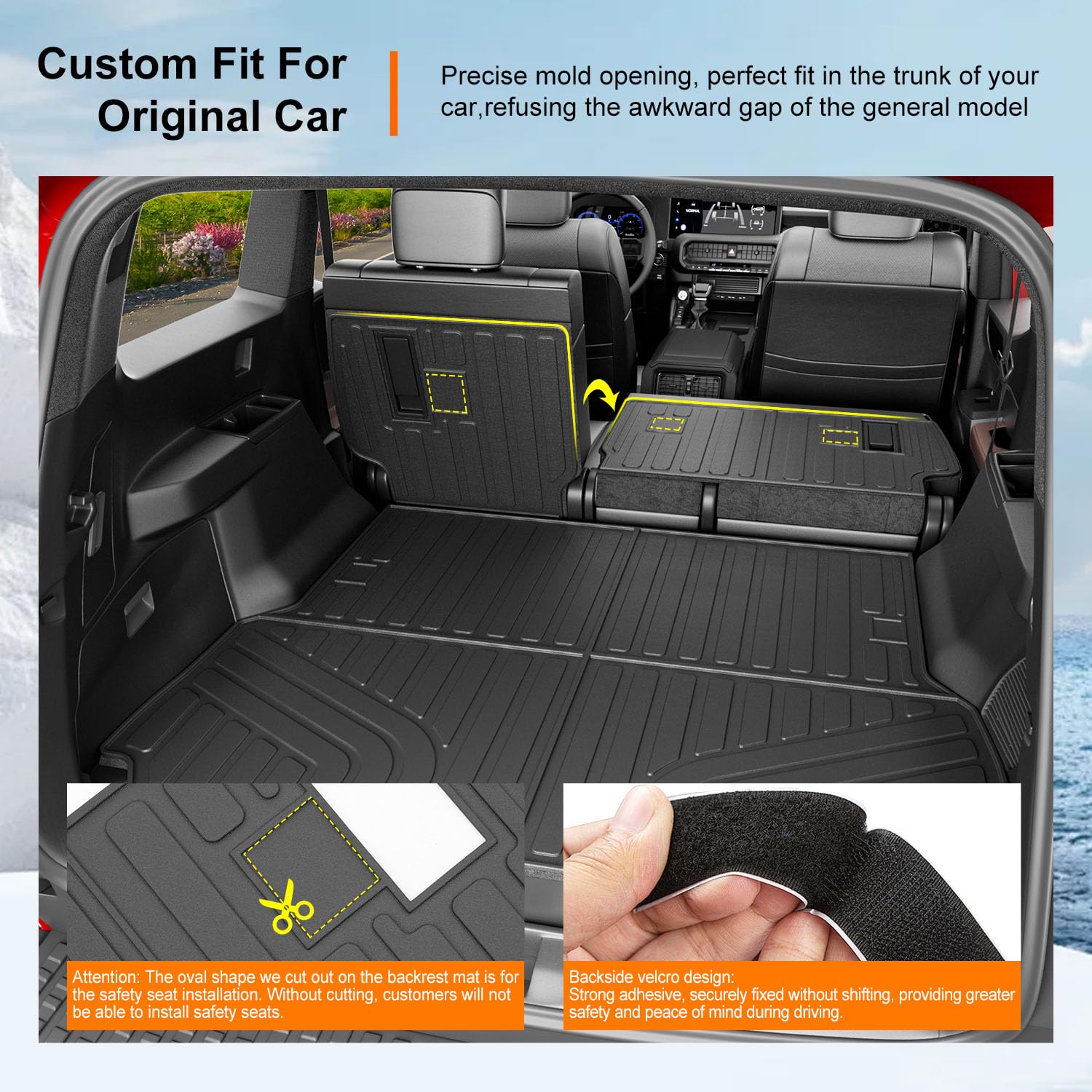 Snapklik.com : Powoq Cargo Mat Compatible